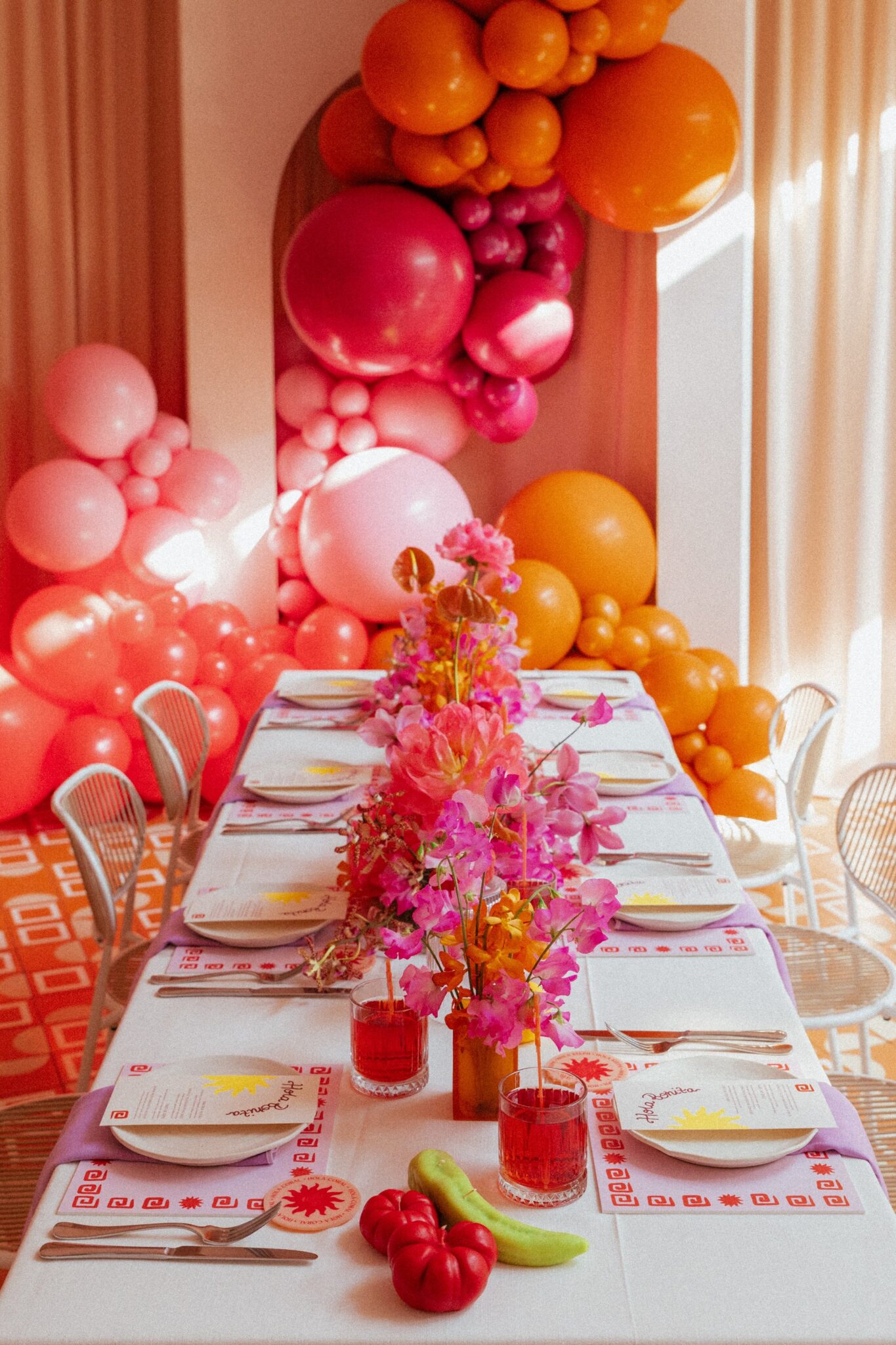 Le Soleil - Our new Mediterranean themed Pinterest-worthy bridal shower ...